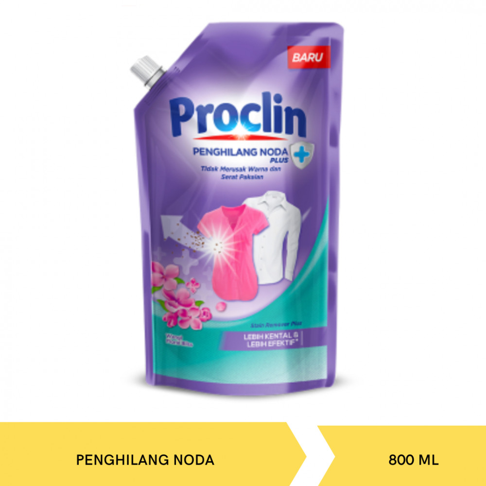 Mega Swalayan - PROCLIN PENGHILANG NODA POUCH 800ML X 12