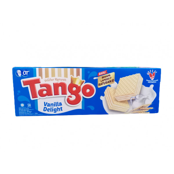 Mega Swalayan - TANGO WAFER VANILA DELIGHT KTK 133G X 24
