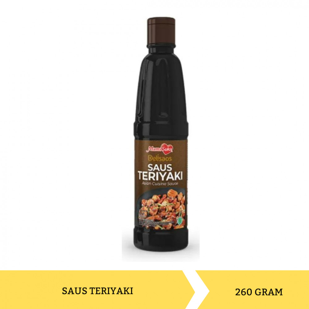 Mega Swalayan - DELISAOS SAUS TERIYAKI 320G X 12