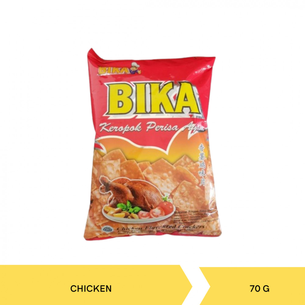 Mega Swalayan - BIKA CRACKERS CHICKEN 70G
