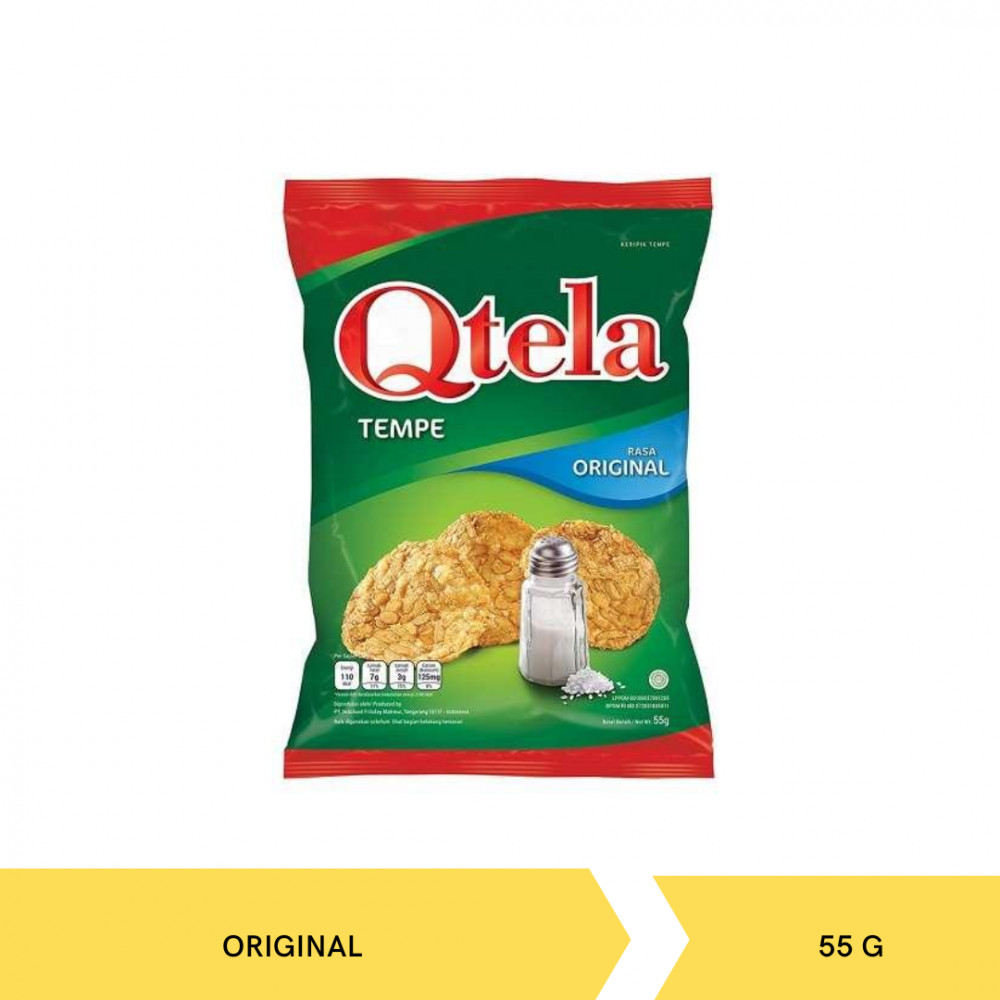 Mega Swalayan - QTELA TEMPE ORIGINAL 55G X 30
