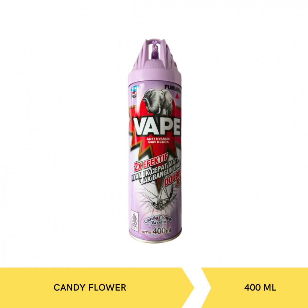 Mega Swalayan - VAPE AERO CANDY FLORAL 400MLX12