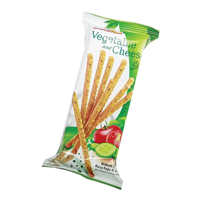 Mega Swalayan - BISKITOP VEGETABLE&CHEESE STICK 50G