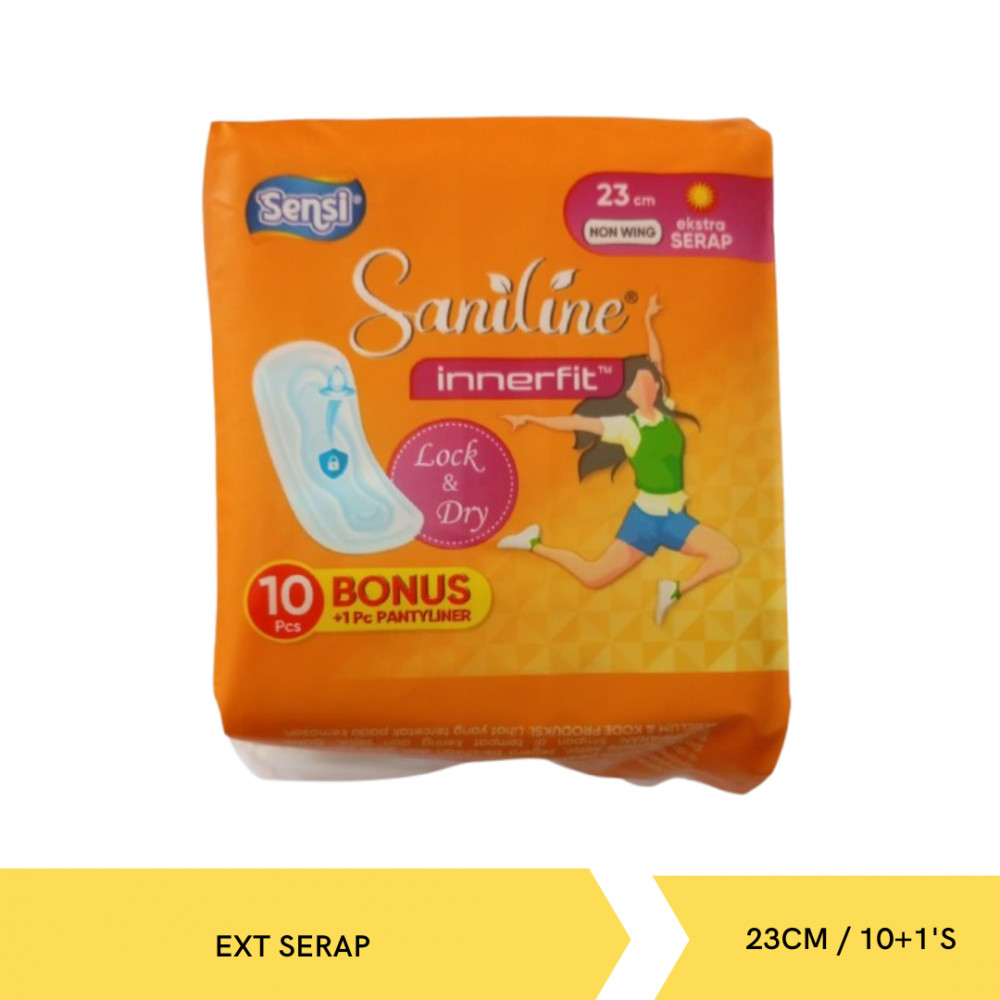 Mega Swalayan - SENSI SANILINE EXT SERAP N WING 23CM/10+1`SX48