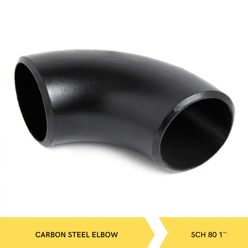 Mega Swalayan - CARBON STEEL ELBOW SCH 80 1``