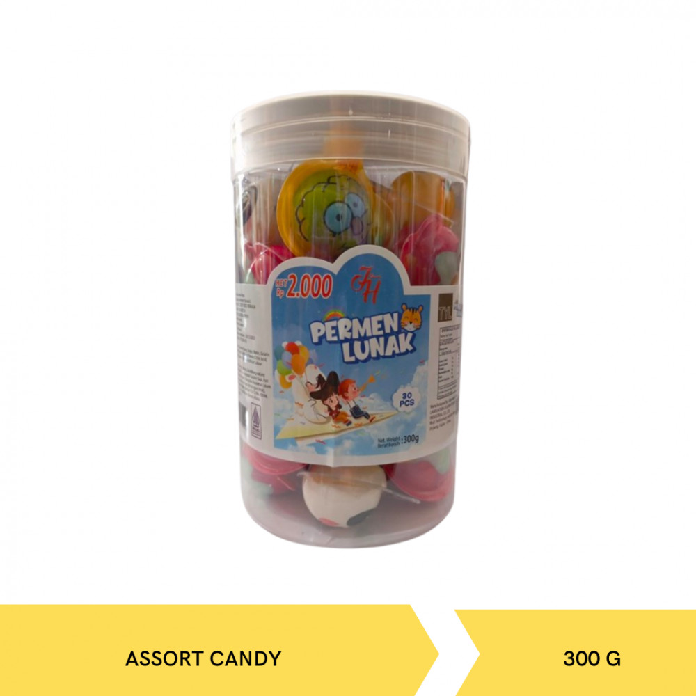 Mega Swalayan - TYL GUMMY CANDY ASSORT JAR 300G