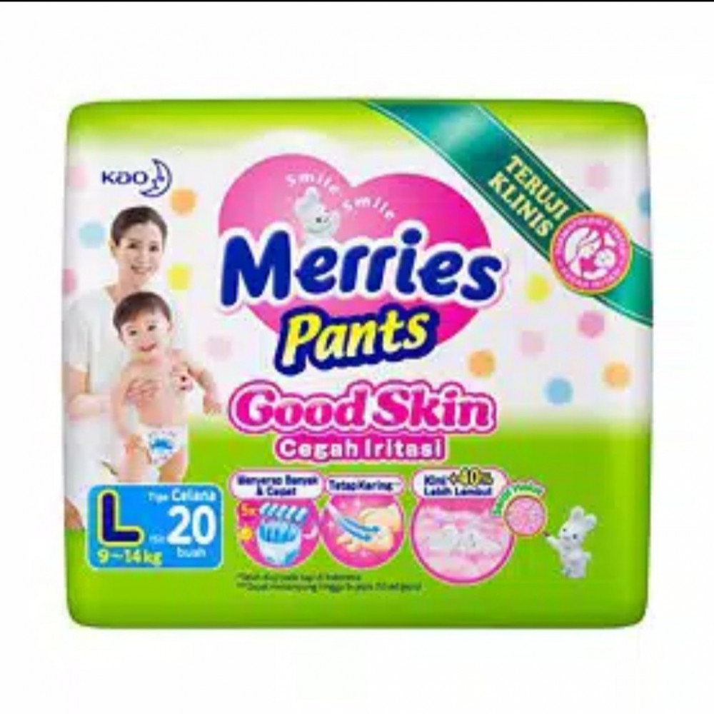 Mega Swalayan - MERRIES PANTS GOOD SKIN L20 X 6