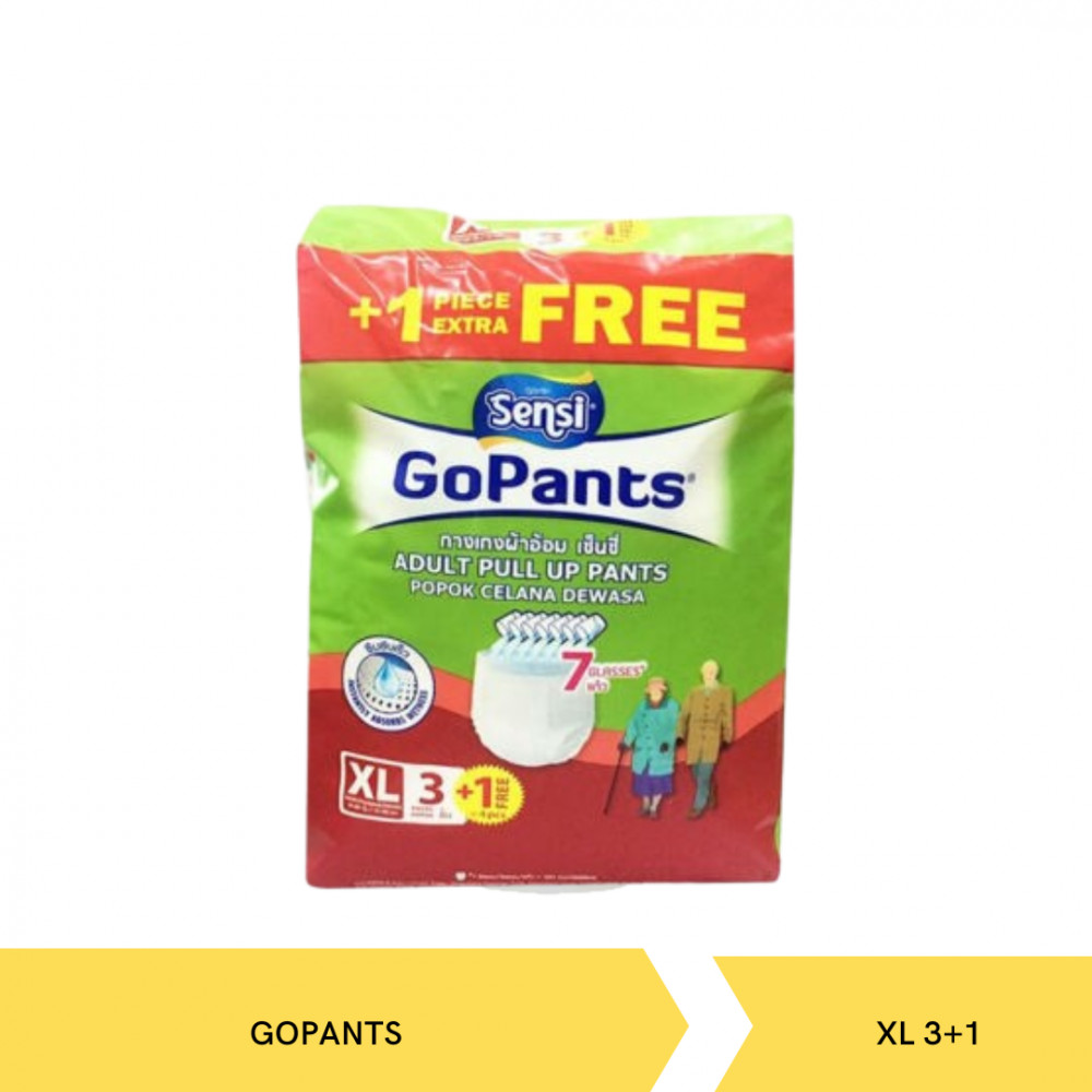 Mega Swalayan - SENSI GOPANTS XL3+1 X 12