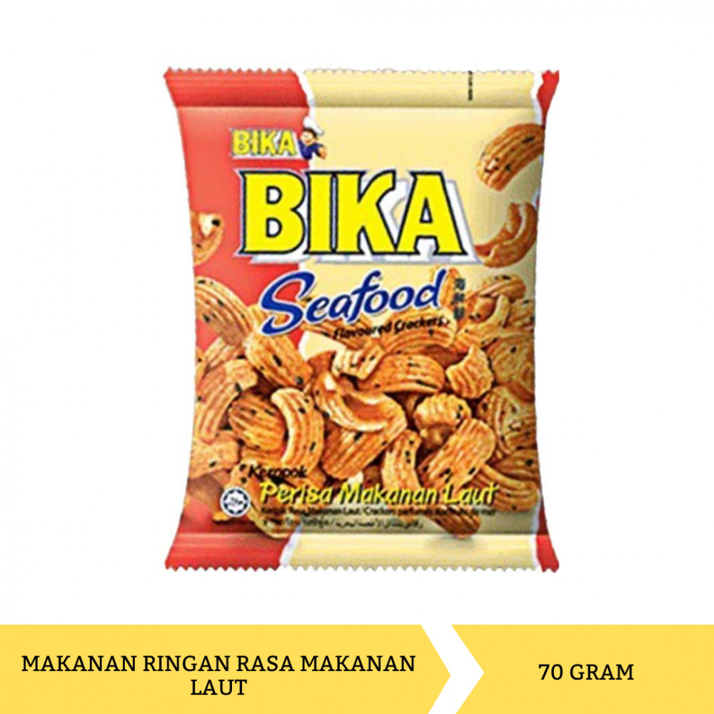 Mega Swalayan - BIKA CRACKERS SEAFOOD 70G X 60