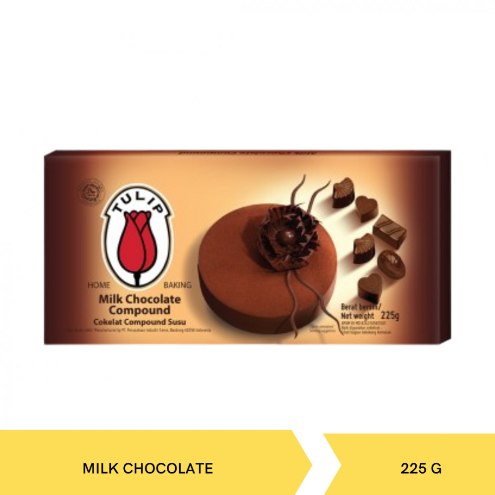 Mega Swalayan - TULIP COMPOUND MILK CHOCO 225G X 24