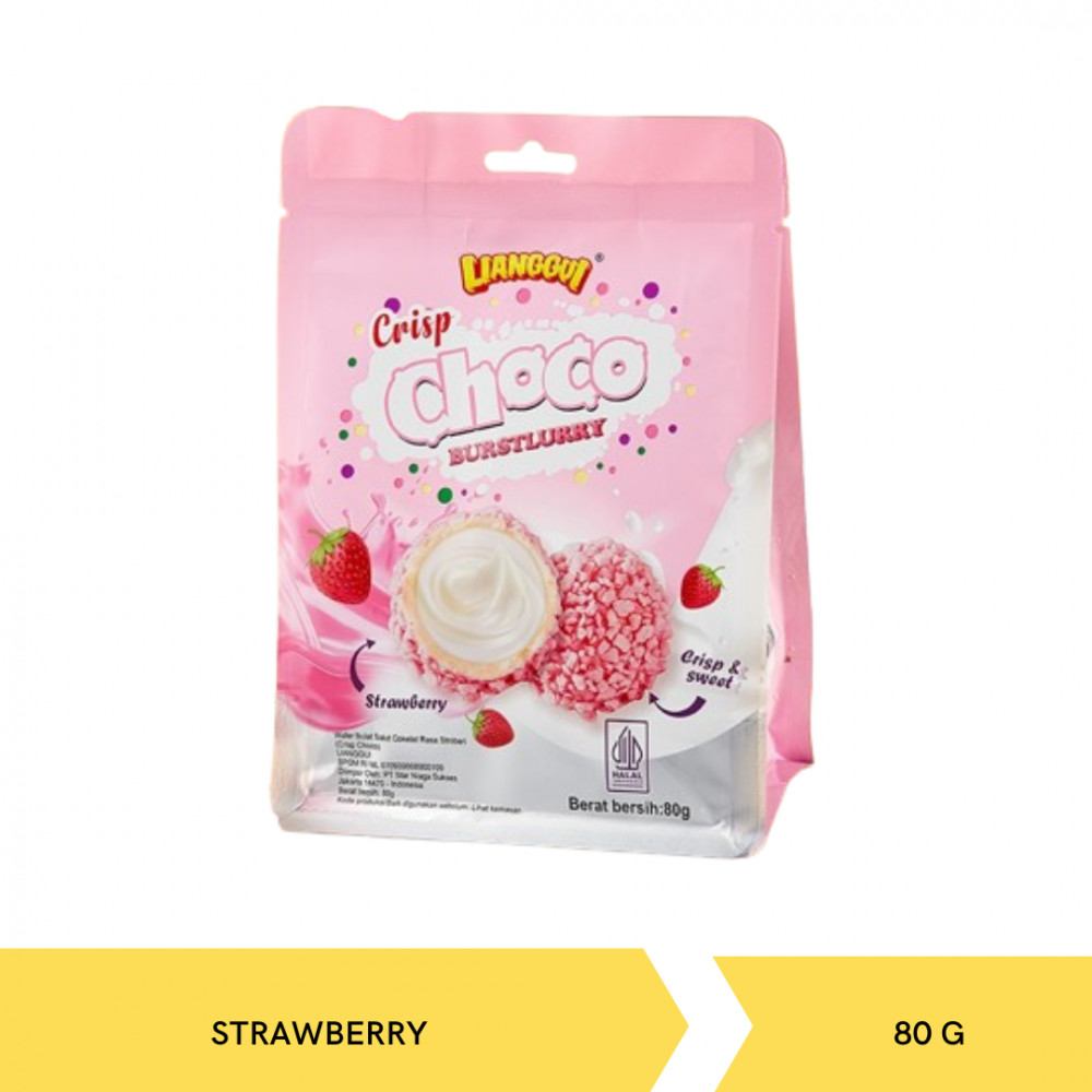 Mega Swalayan - LIANGGUI CRISP CHOCO STRAW 80G X40