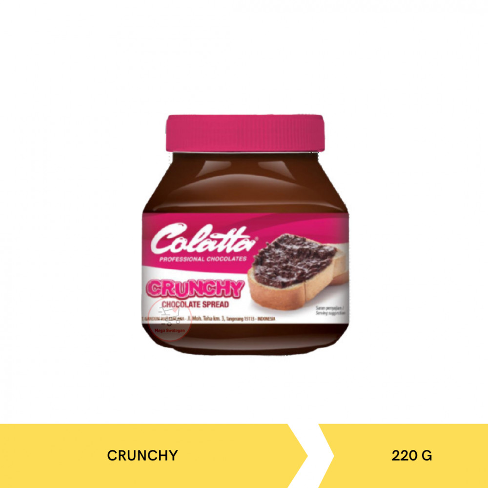 Mega Swalayan - COLATTA CHOCO SPREAD CRUNCHY 220G X 12