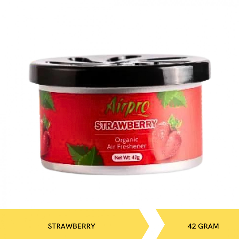 Mega Swalayan - AIRPRO ORGANIC AIR FRESH STRAW CAN 42G X 12