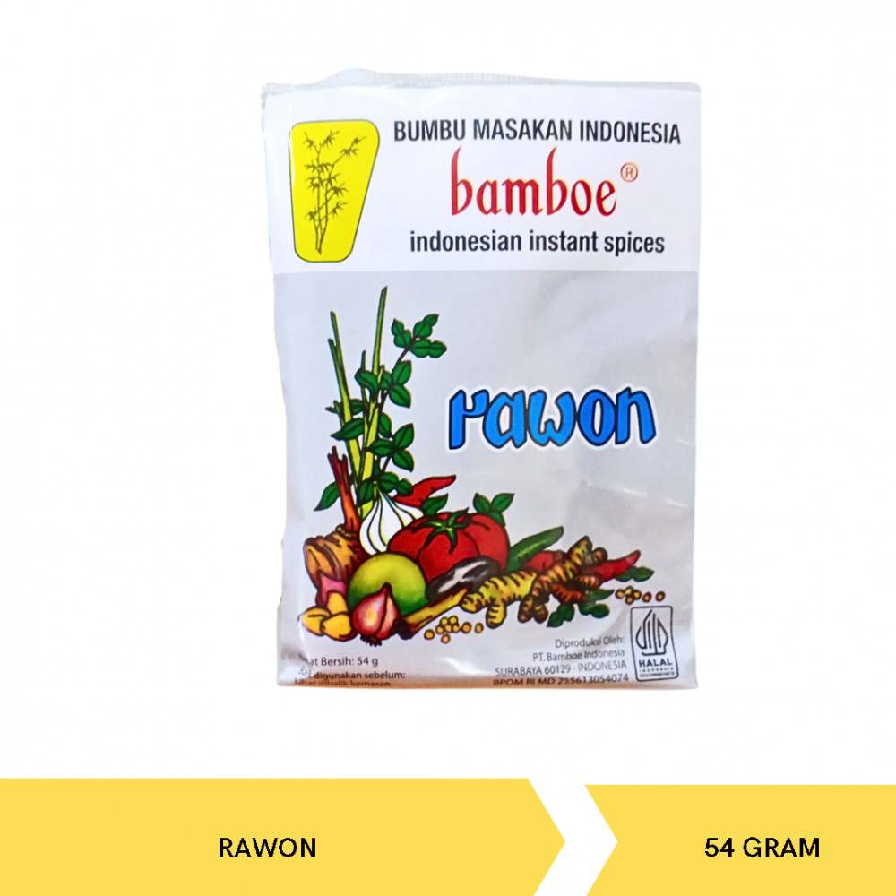 Mega Swalayan - BAMBOE PUTIH RAWON 54G X 20
