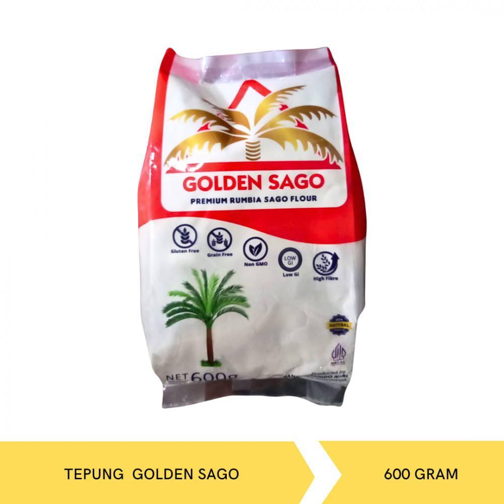 Mega Swalayan - SAGO MEE TEPUNG GOLDEN SAGO 600G X 24