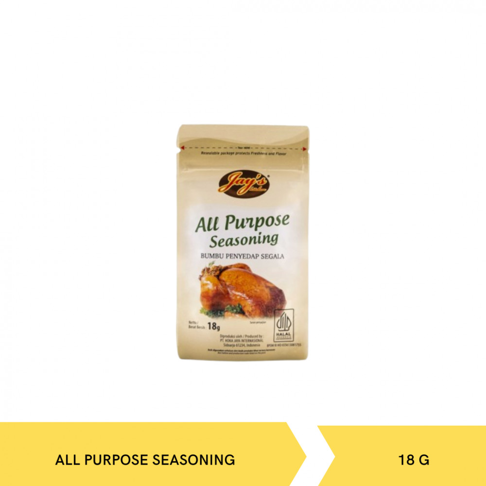 Mega Swalayan - JAYS ALL PURPOSE SEASONING POUCH 18G