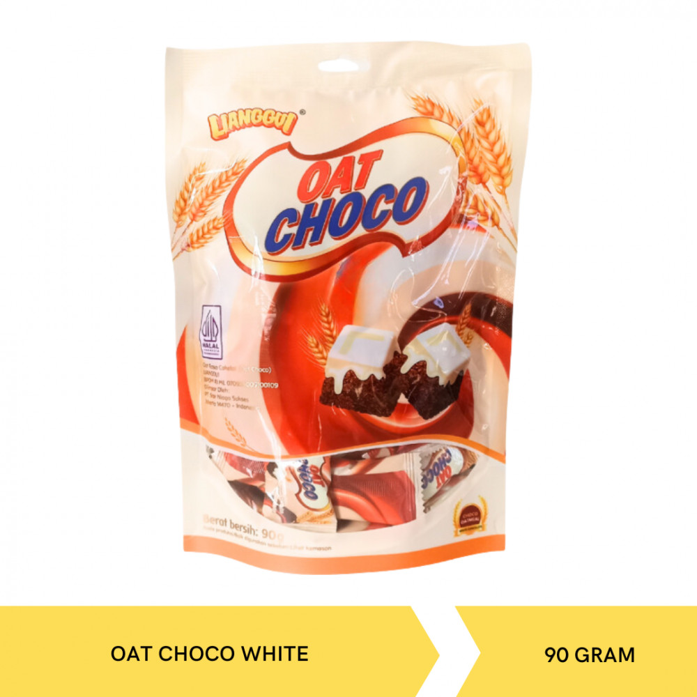 Mega Swalayan - LIANGGUI OAT CHOCO WHITE 90G X 40