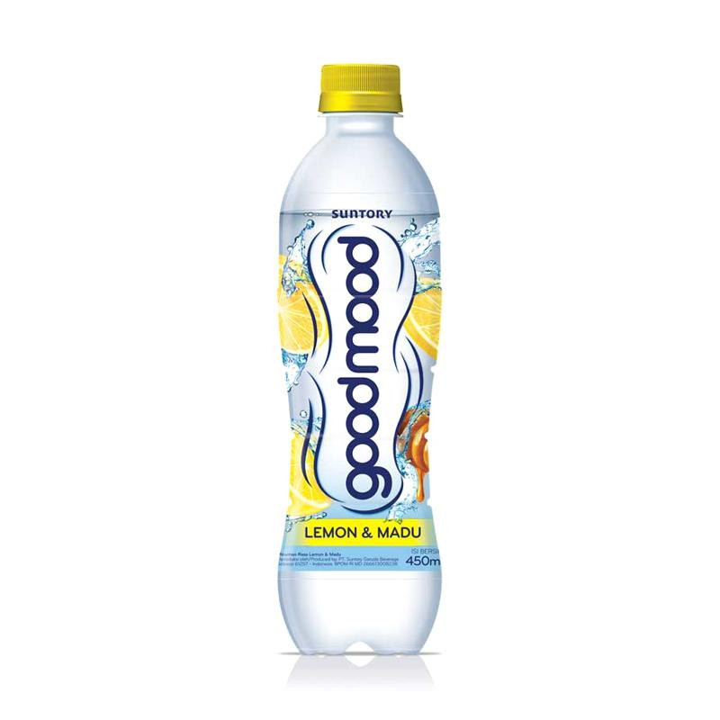 Mega Swalayan - GOODMOOD DRINK LEMON 450ML X 12