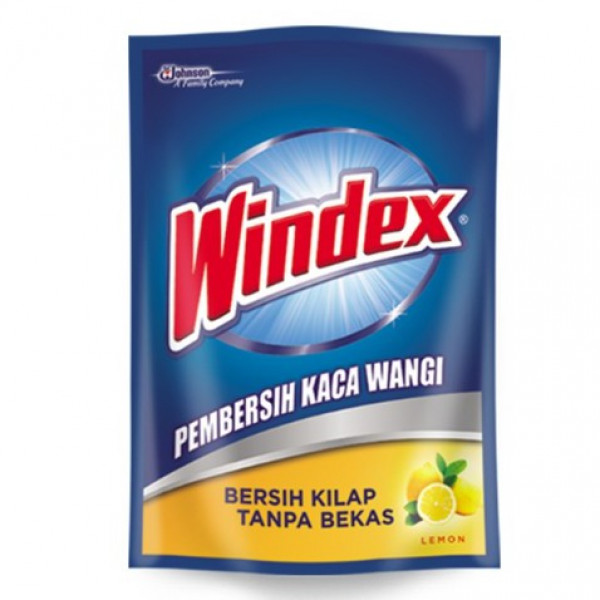 Mega Swalayan - WINDEX GLASS CLEANER LEMON POUCH 425ML X 12