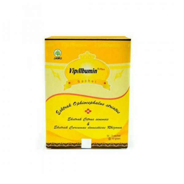 Mega Swalayan - VIP ALBUMIN PLUS ISI 10G X 3SACHET