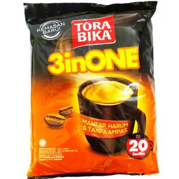 Reny Swalayanku - TORABIKA 3 IN ONE BAG 20X20G