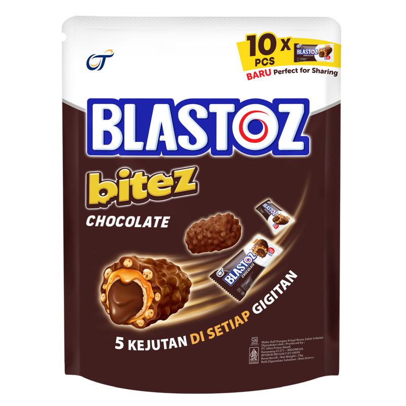 Reny Swalayanku - BLASTOZ BITEZ CHOCOLATE POUCH 80 GR