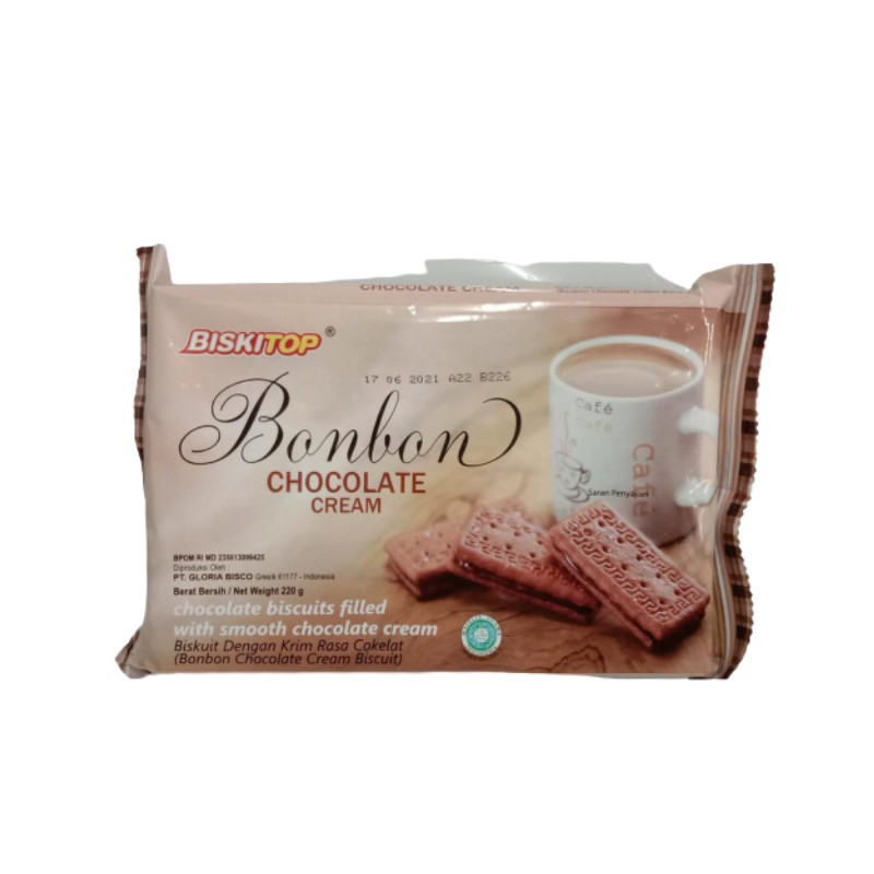 Reny Swalayanku - BISKITOP CKLT BISCUITS CREAM 200 GR