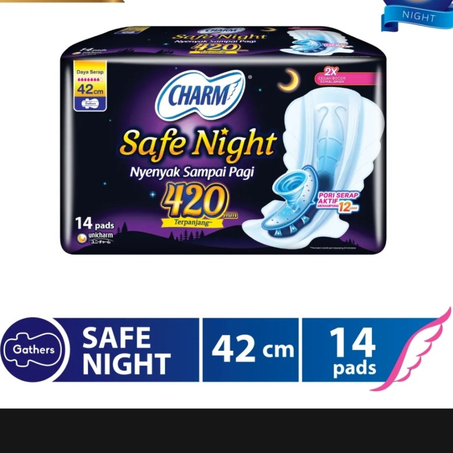 Reny Swalayanku - CHARM SAFE NIGHT 42CM 14 S