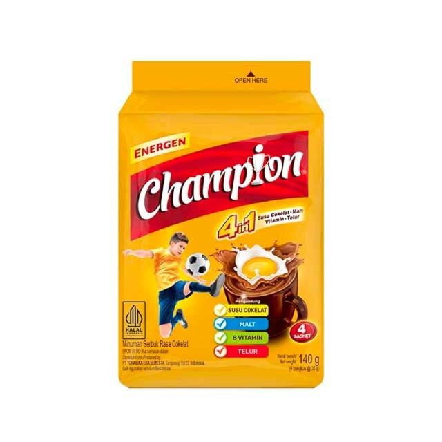 Reny Swalayanku - CHAMPION MILK PACK 4S 120 GR