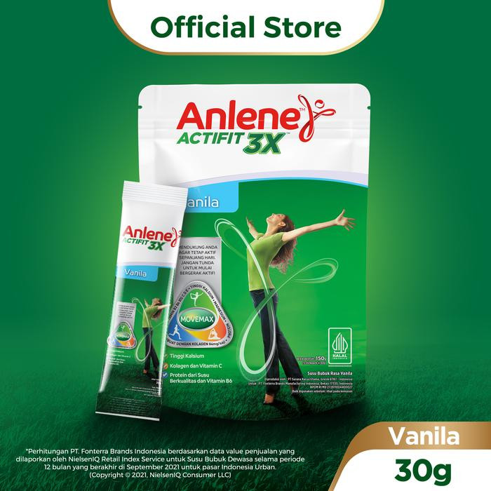 Reny Swalayanku - ANLENE ACTIFIT 3 X VANILLA 5 X 30 GR