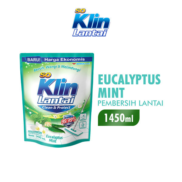 Reny Swalayanku - SO KLIN LANTAI EUCALYPTUS 1.45 ML