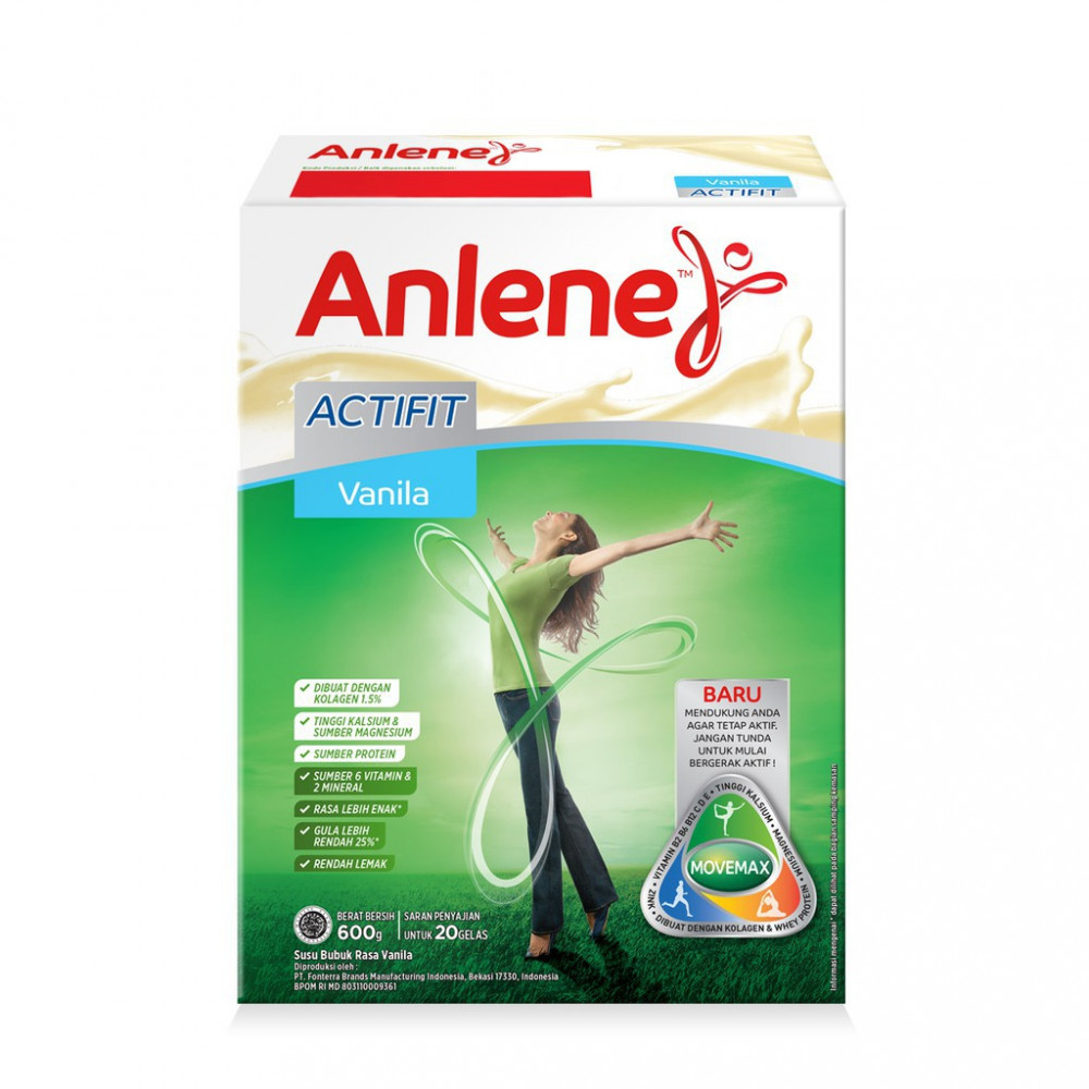 Reny Swalayanku - ANLENE ACTIFIT VAN 580 GR