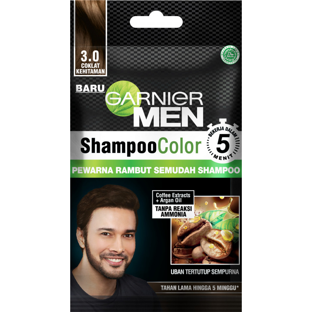 Reny Swalayanku - GARNIER MEN SHP COLOR 3 D. BROWN