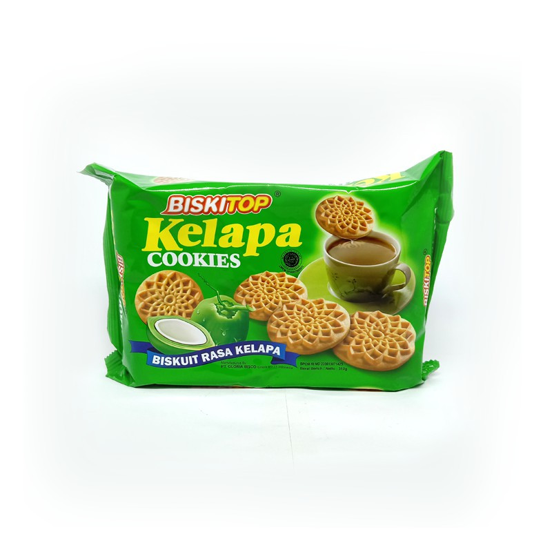 Reny Swalayanku - BISKITOP KELAPA COOKIES 330 GR