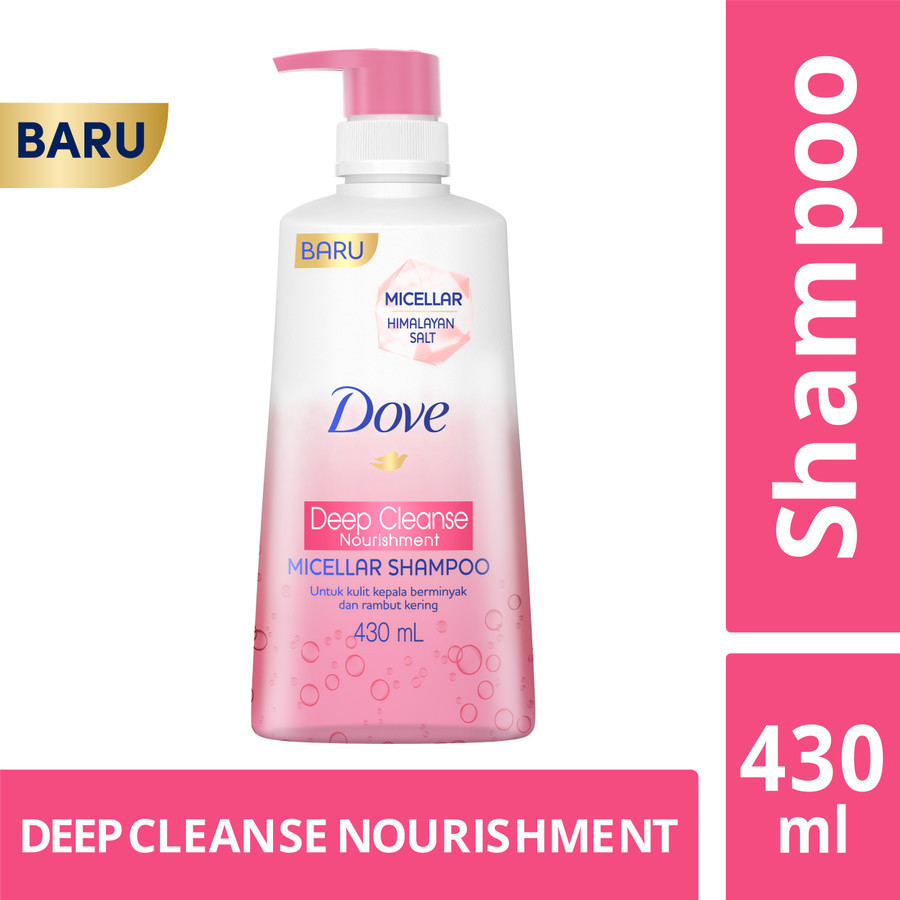 Reny Swalayanku - DOVE SHP MICELLAR DEEP CLEANSE 430 ML
