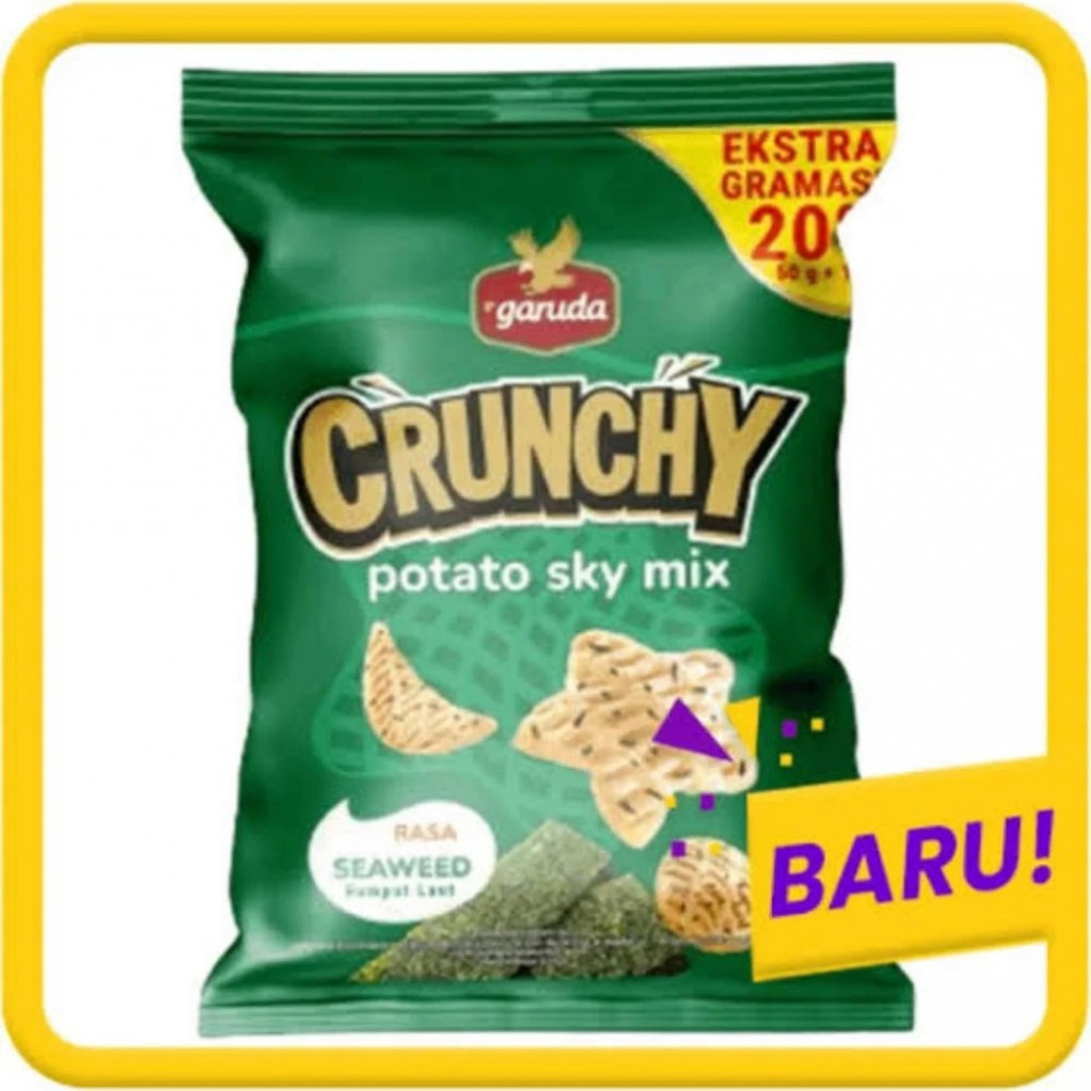 Reny Swalayanku - GARUDA CRUNCHY POTATO SEAWEED 50 GR