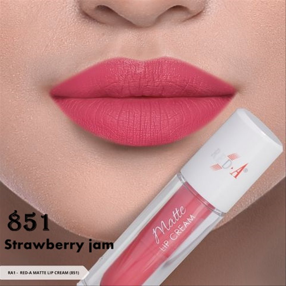 Reny Swalayanku - RED-A MATTE LIP CREAM 851