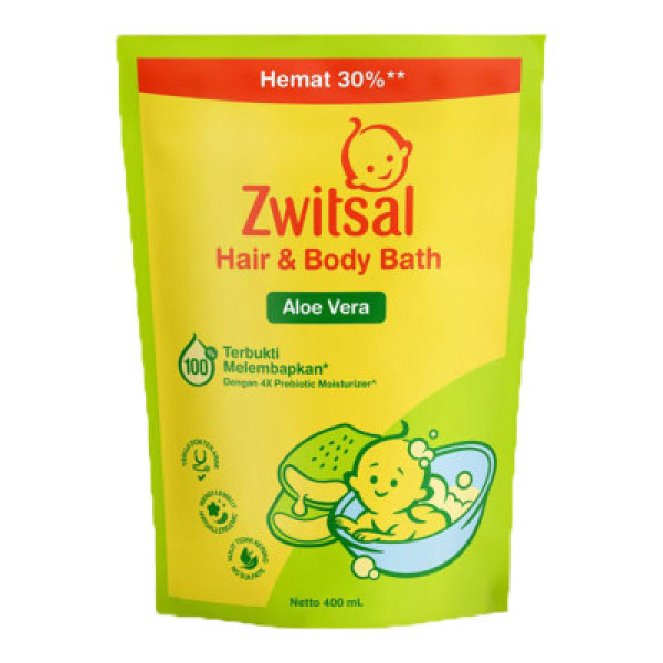 Panen Square - ZWITSAL HAIR & BB ALOE VERA 400ML