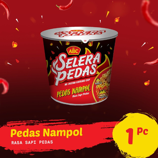 Panen Square - SELERA PEDAS CUP NAMPOL SAPI PEDAS 80 GR