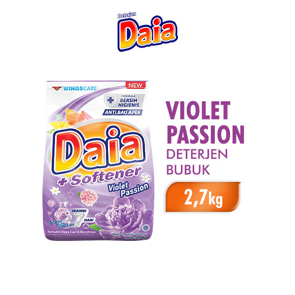 Reny Swalayanku - DAIA SOFTENER VIOLET 2.7 KG