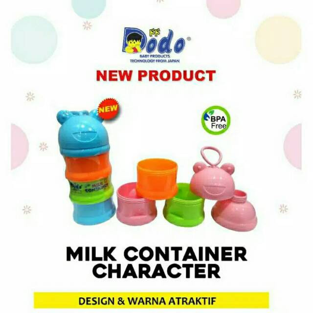 Tododo - DODO FISH MILK CONTAINER CHARACTER