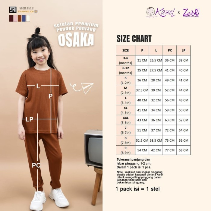 Tododo - KAZEL SETELAN OSAKA DUSTY PINK S