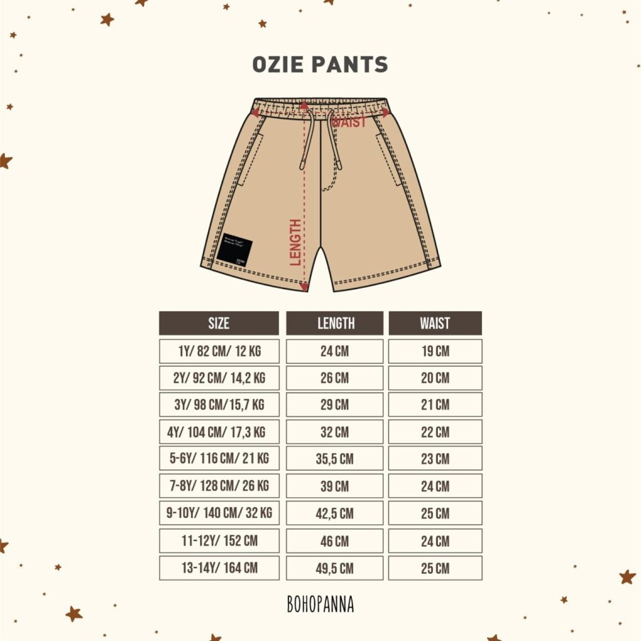 Tododo - BOHO OZIE PANTS STONE GRAY 1Y