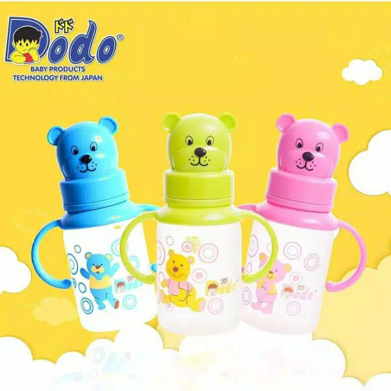 Tododo - DODO BOTOL SUSU PP BEAR W/HANDLE 4 OZ PCS
