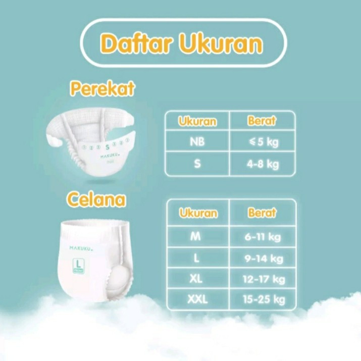 Tododo - MAKUKU AIR DIAPERS COMPORT FIT PANTS L26