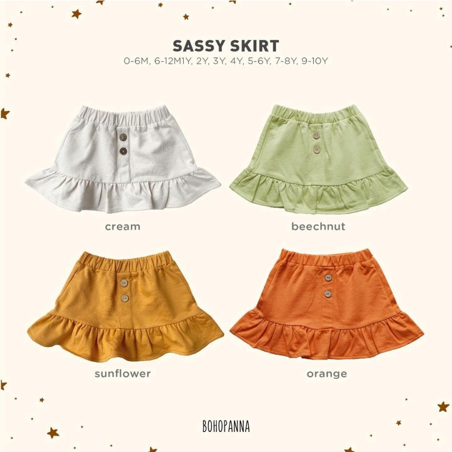Tododo - BOHO SASSY SKIRT 4Y