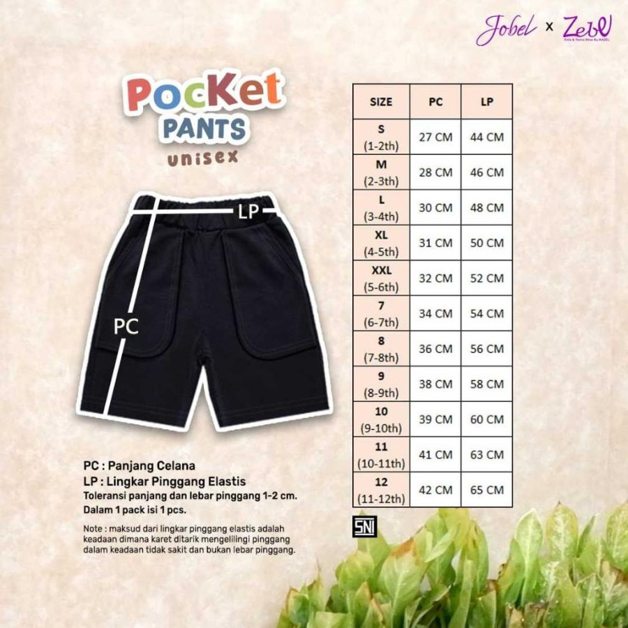 Tododo - JOBEL X ZEBE POCKET PANTS RUBY XXL