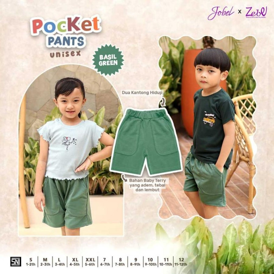Tododo - JOBEL X ZEBE POCKET PANTS RUBY XXL