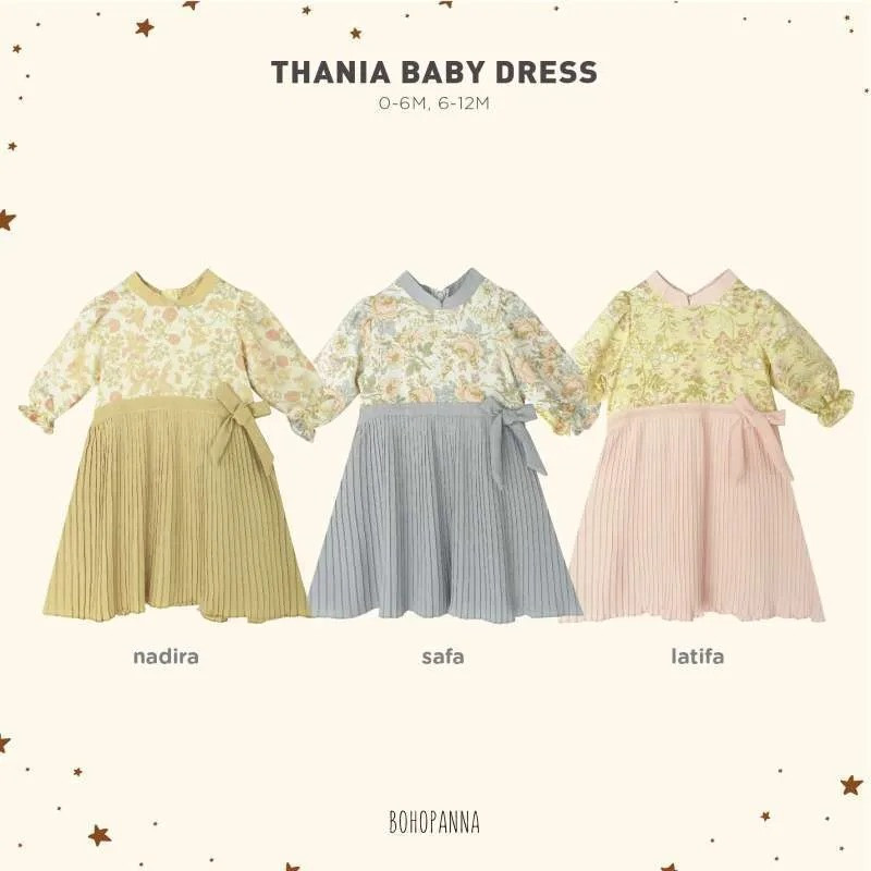 Tododo - BOHO THANIA BABY DRESS SAFA 0-6M