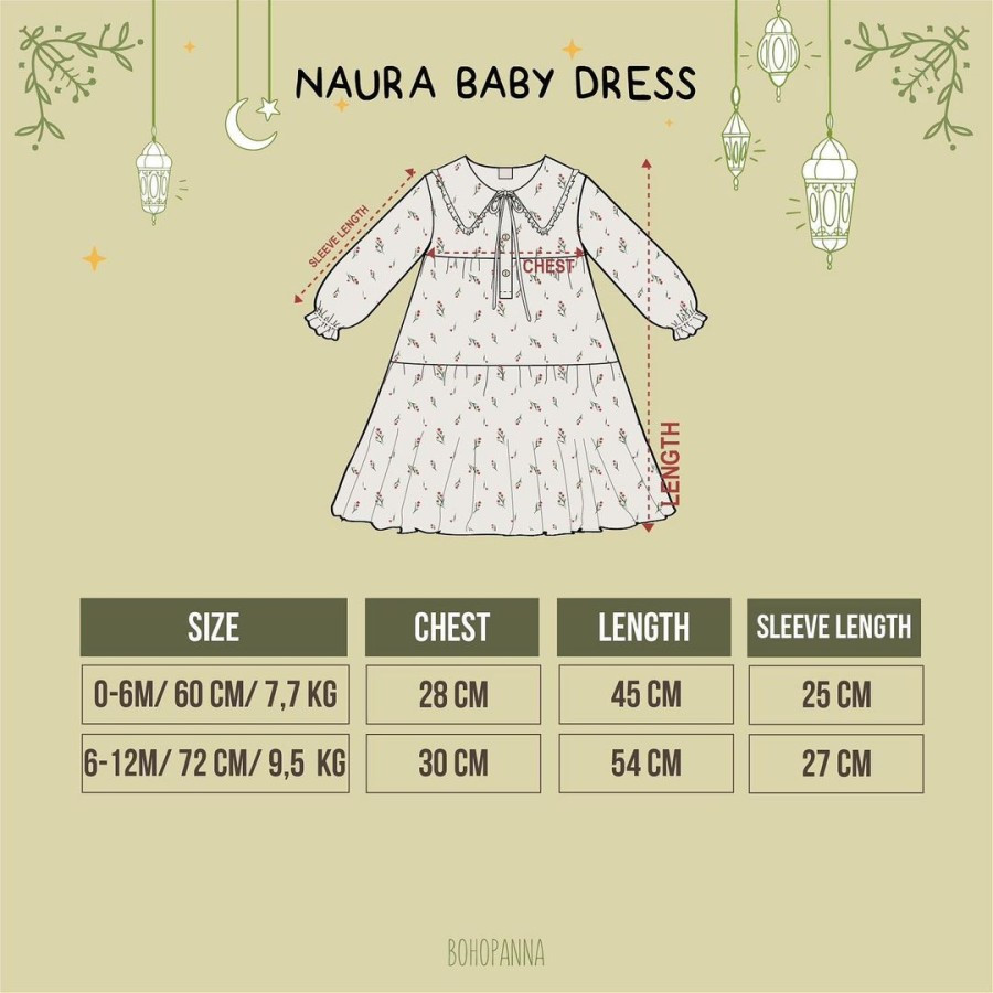 Tododo - BOHO NAURA BABY SET MENTARI 6-12M